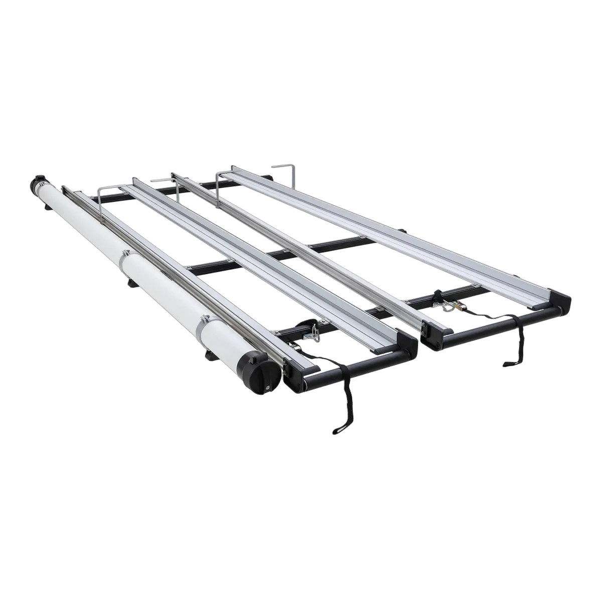 Rhino Rack CSL Double 3.0m Ladder Rack System with Conduit to suit FORD ...