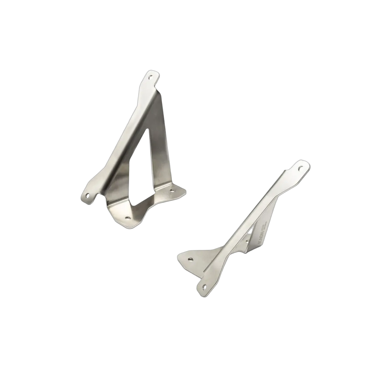 4 Slat Angled Maxtrax Wind Deflector Mounting Plate Bracket Rhino ...