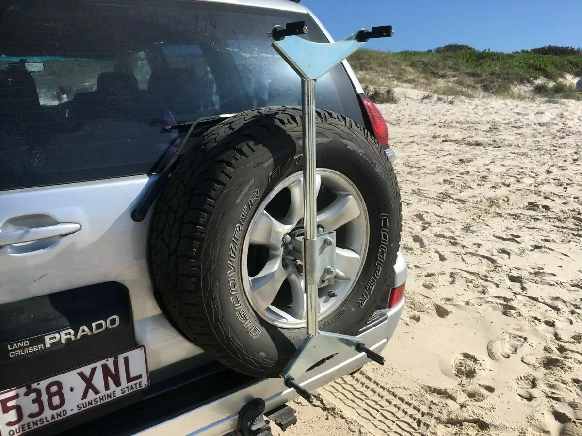 Rear Wheel Maxtrax & TRED Mount | Outback Equipment