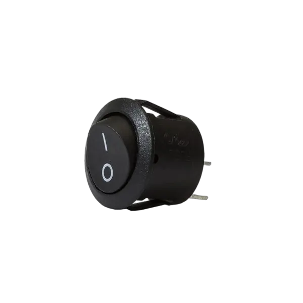 Round Rocker Switch, On/Off, 20Mm Diameter, 20Amps At 12V, | Outback ...