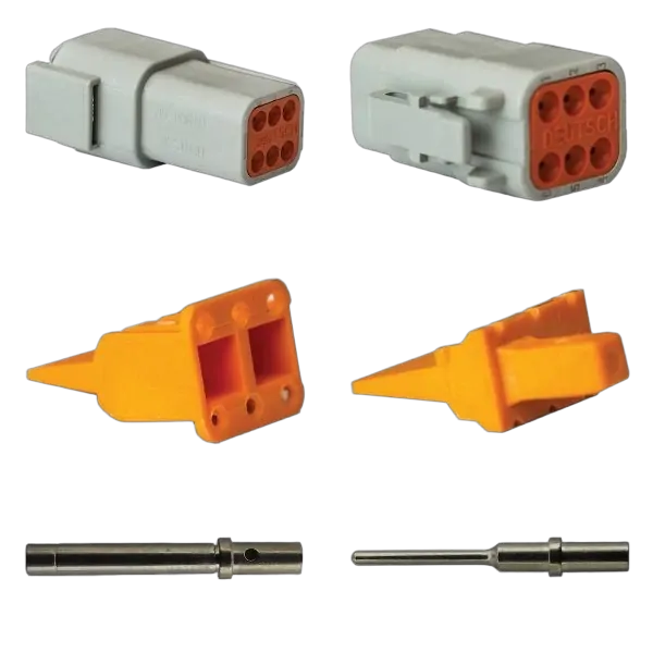 Deutsch Dtm Kit, Complete, 6 Way | Outback Equipment