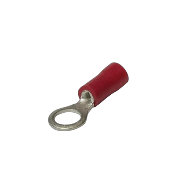 Terminals, Ring, Red, 4Mm, Double Grip | Outback Equipment