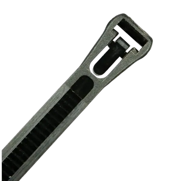 Releasable Cable Ties, Black Uv Treated, 200Mm Long X 7.6Mm Wide, 20 ...