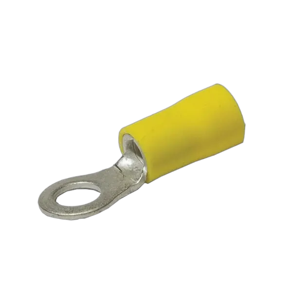 Terminals, Ring, Yellow, 8Mm, Double Grip | Outback Equipment