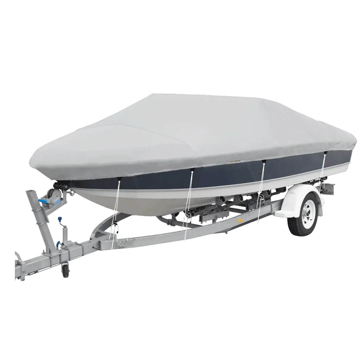 Oceansouth Bowrider Cover 4.7m - 5.0m Grey | Outback Equipment