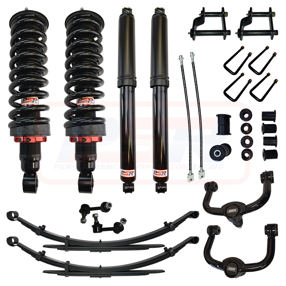 PSR TTG Shock Absorber Nissan Navara D40 PSR TTG 3" Lift Kit LONG ...