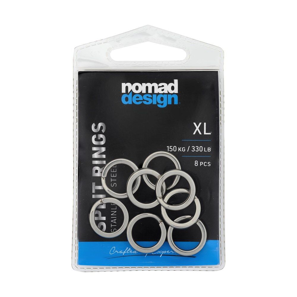 Nomad Design Split Rings - XL - 8 per pack | Outback Equipment