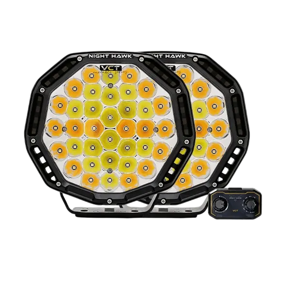 Night Hawk VCT - Variable Colour Temperature - 9" Driving Light Kit ...