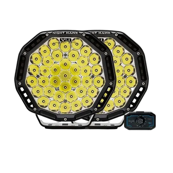 Night Hawk VLI - Variable Light Intensity - 9" Driving Light Kit ...