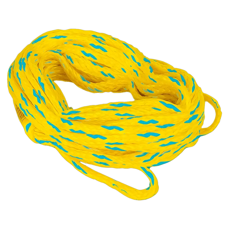 O'Brien 2 Person Floating Tube Rope Yellow/Aqua | Outback Equipment