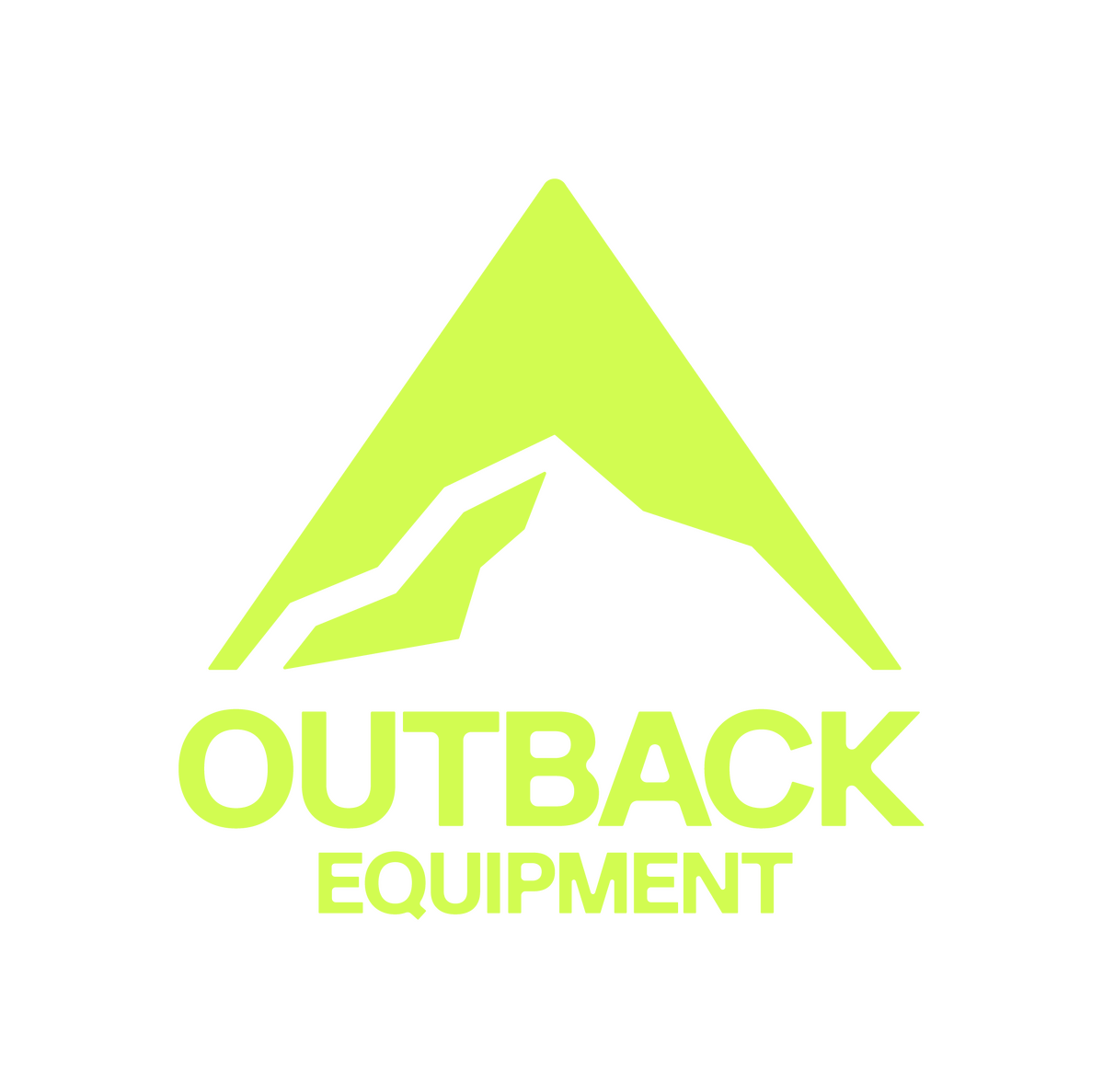 Outback Equipment Stickers - Square Logo 10cm x 10cm