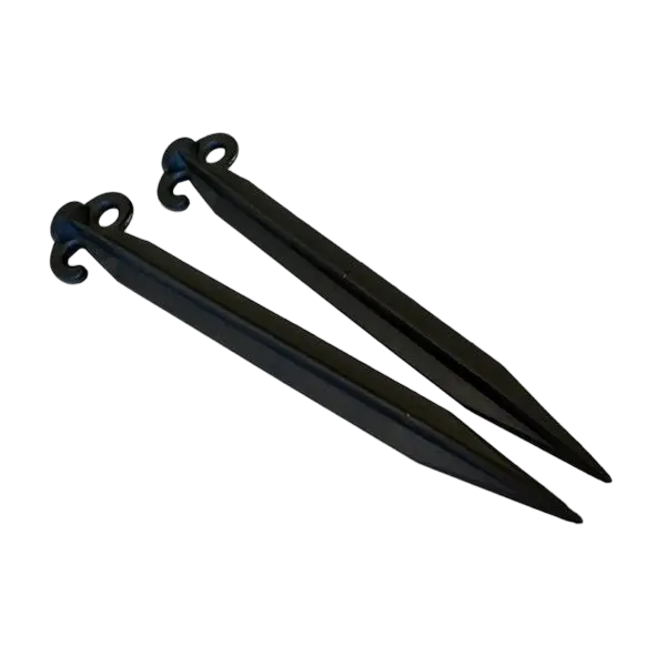 Supa-Peg Black Polyprop Sand Peg 490mm x 5 - Supa Peg