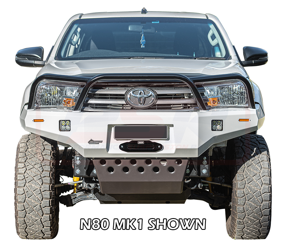 PSR Ambush Bar Toyota Hilux N80 MK1-MK2 2016-4/2020 Ambush Triple Hoop ...