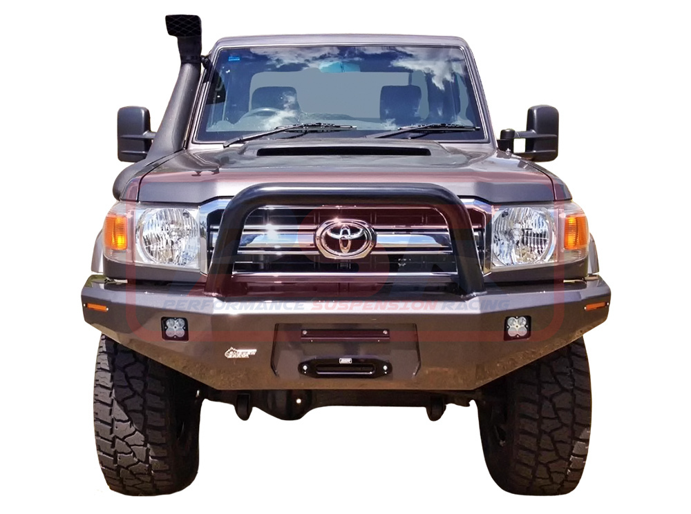PSR Ambush Bar Toyota Landcruiser 70 Series Ambush Single Hoop Bullbar ...