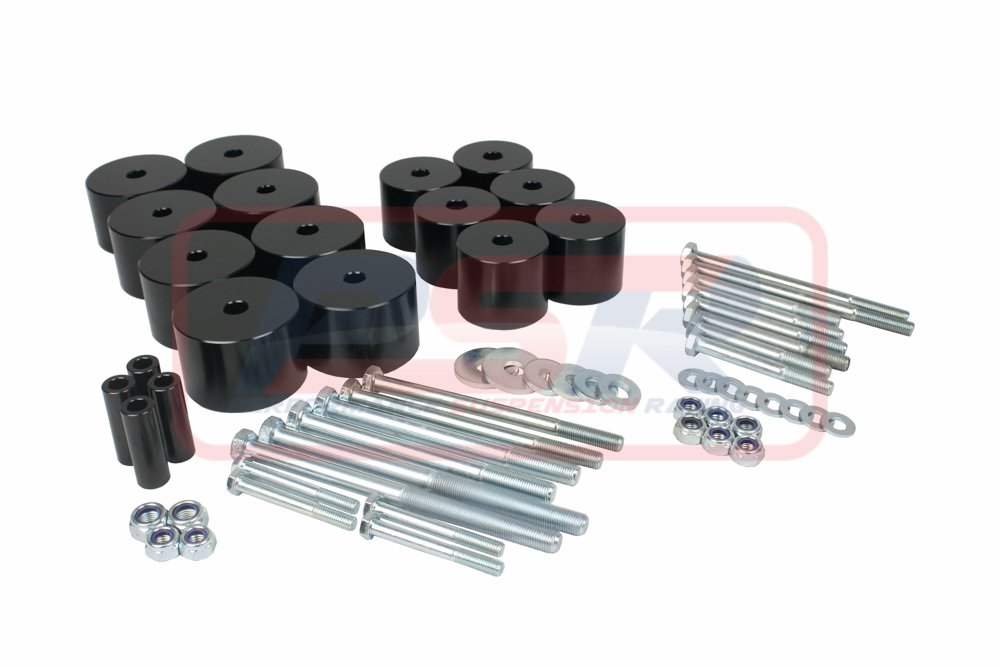 Performance Suspension Racing Nissan Navara D22 2" Body Lift Kit Dual ...