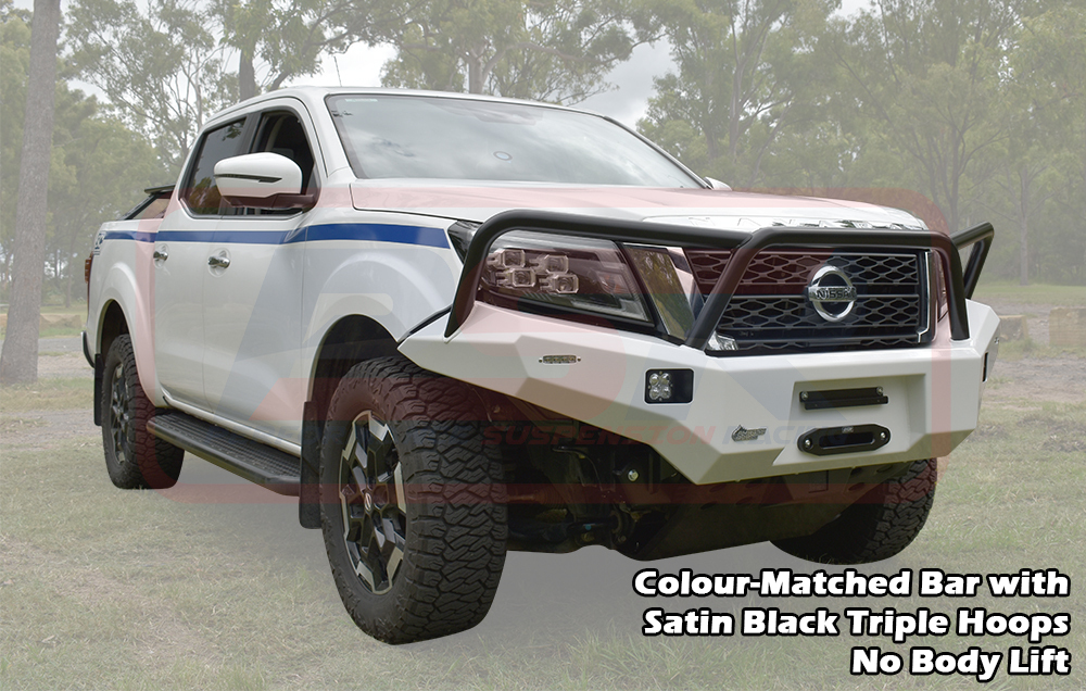 PSR Ambush Bar Nissan Navara NP300 SERIES 5 FACELIFT Ambush Satin Black ...