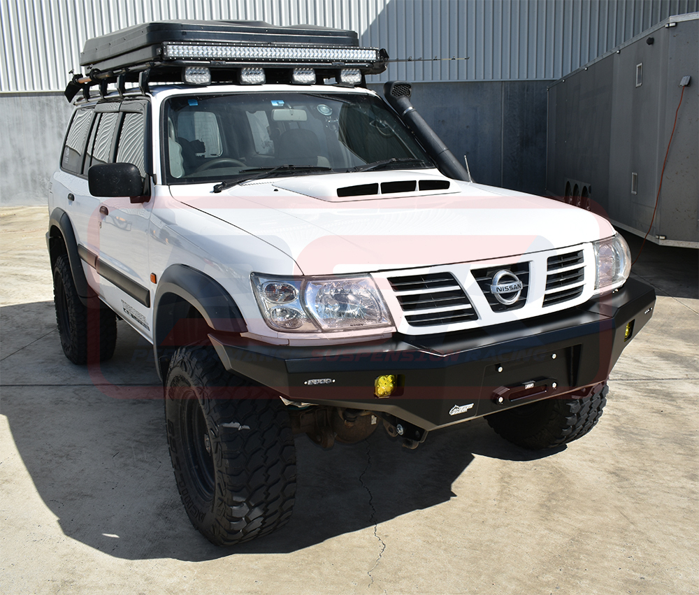 PSR Ambush Bar Nissan Patrol GU Series 1-2-3 Ambush Hoopless Bullbar ...