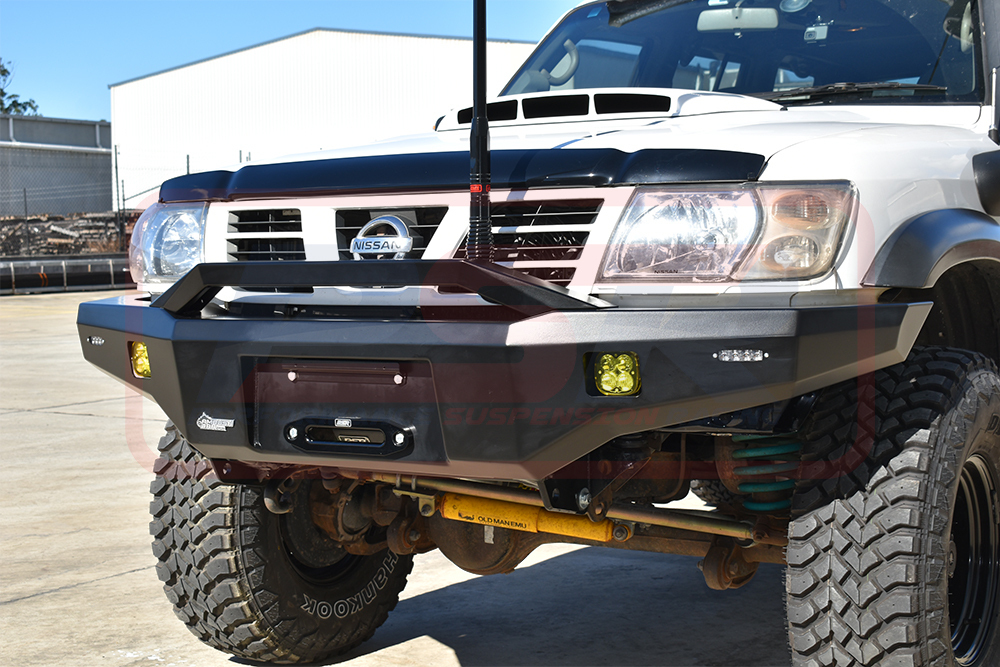 PSR Ambush Bar Nissan Patrol GU Series 1-2-3 Ambush Customer Painted ...