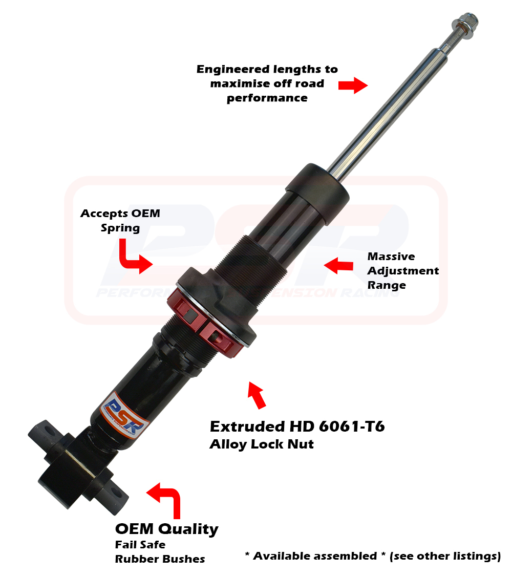 PSR TTG Shock Absorber Ford Ranger Next Gen / Volkswagen Amarok NF 2023 ...