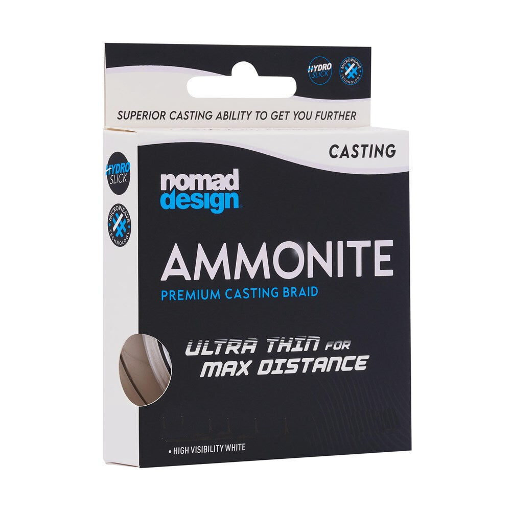 Nomad Design Ammonite Casting Braid 150yds | Outback Equipment