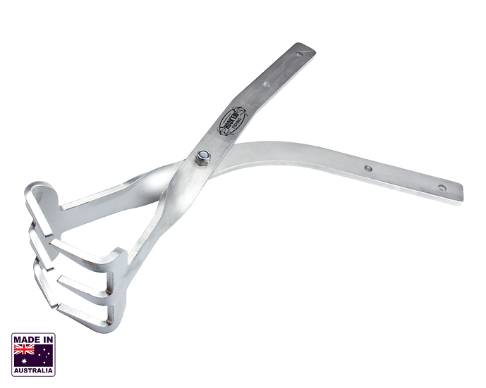 Hookem Razor Fish Tongs3 ProngsOffset HandleS/SDeep Water Use | Outback ...