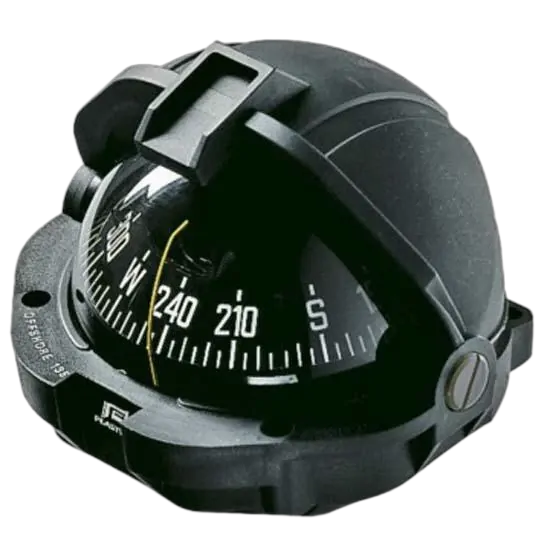 Plastimo Compass Offshore 135 Flush Mount - Conical Black | Outback Equipment