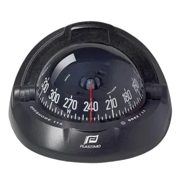 Compass Offshore 115 Flush Mount Conical Black | Outback Equipment