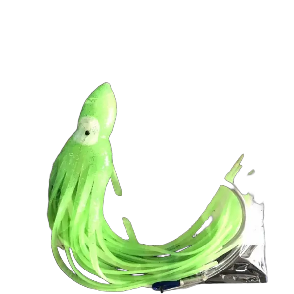 Shogun 5X Electric Reel Rig - Lumo Green 5 x 14/0 400lb with Clips ...