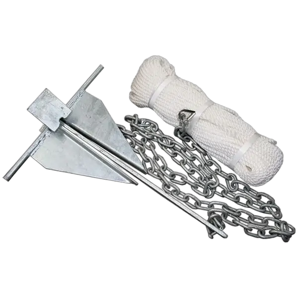 Galvanised Sand Anchor Kits 4lb - 13lb - Sam Allen