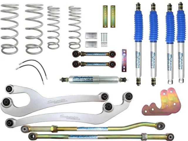 Superior Nitro Twin Tube Superflex 3 Lift Kit To Suit LandCruiser 80/105 Series | Outback Equipment