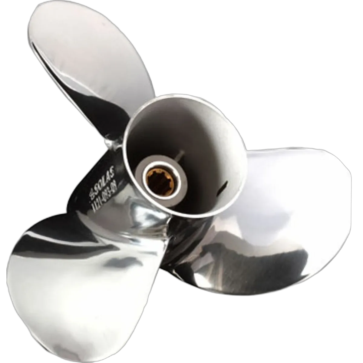 Solas Saturn Stainless Steel 3 Blade Props To Suit Mercury 6HP - 15HP ...