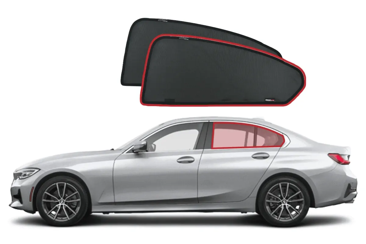 BMW 3 Series Sedan 7th Generation Car Window Shades (G20; 2019-Present ...