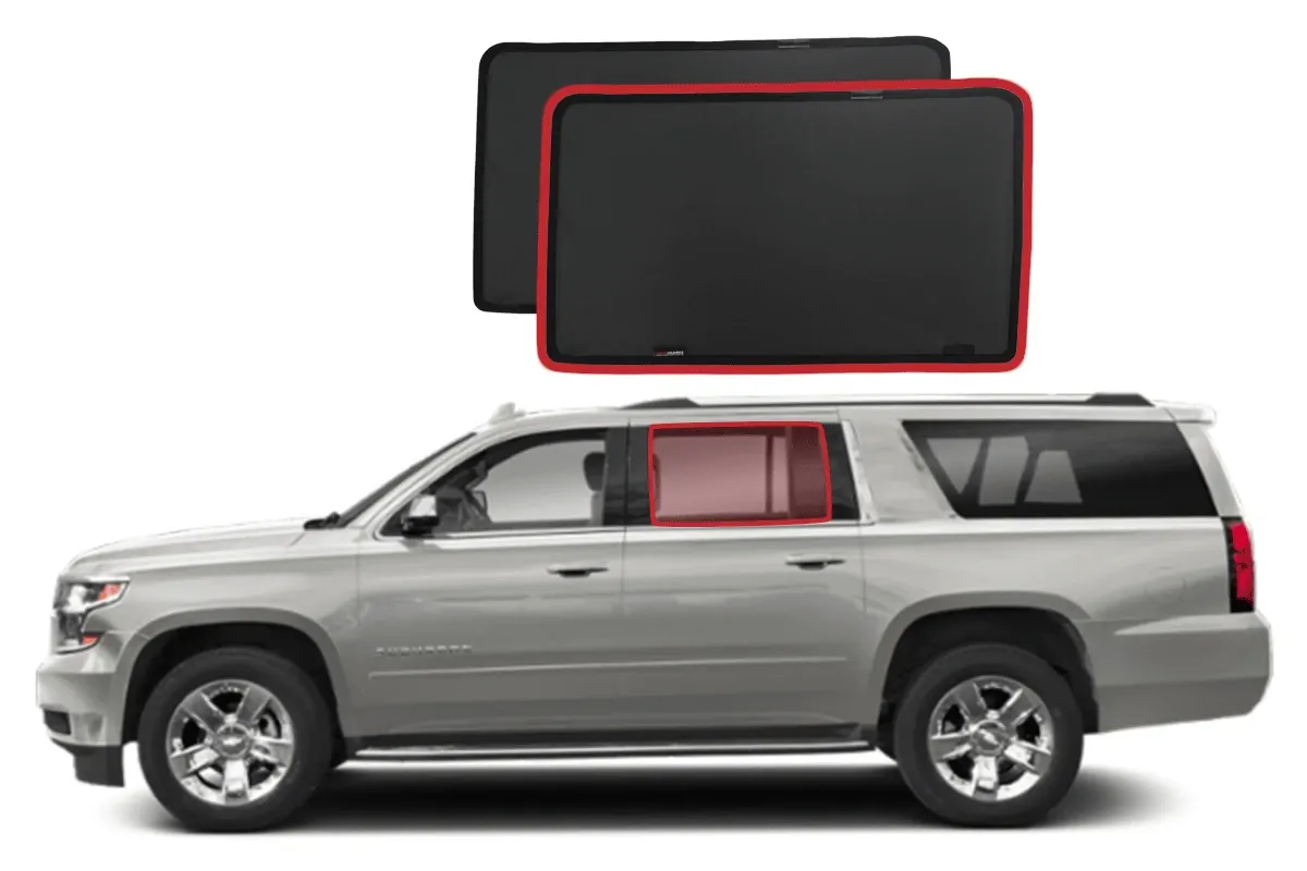 Chevrolet Suburban | GMC Yukon XL Car Rear Window Shades (2015-2020 ...