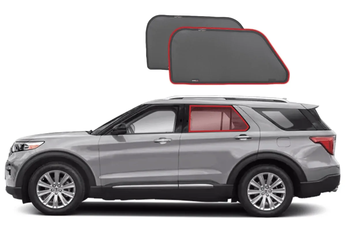 Ford Explorer 6th Generation Car Rear Window Shades (U625; 2020-Present ...