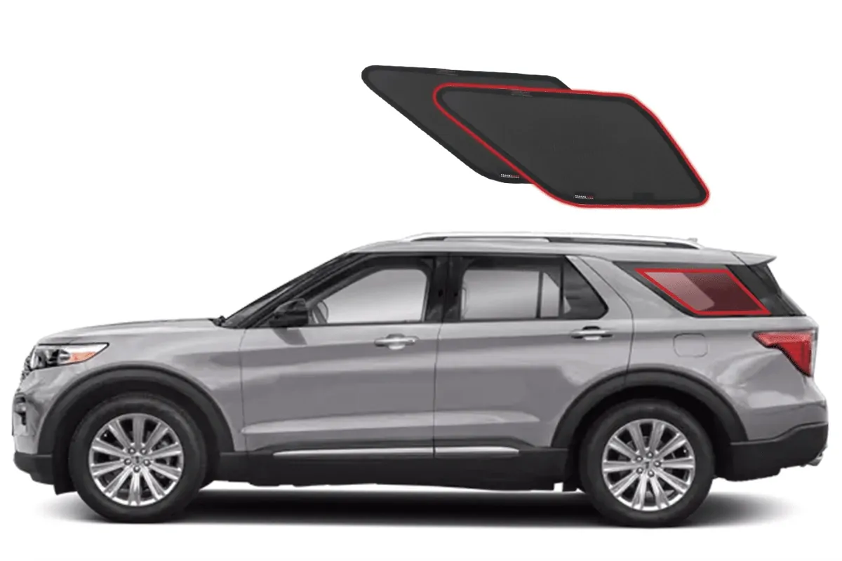 Ford Explorer 6th Generation Port Window Shades (U625; 2020-Present ...