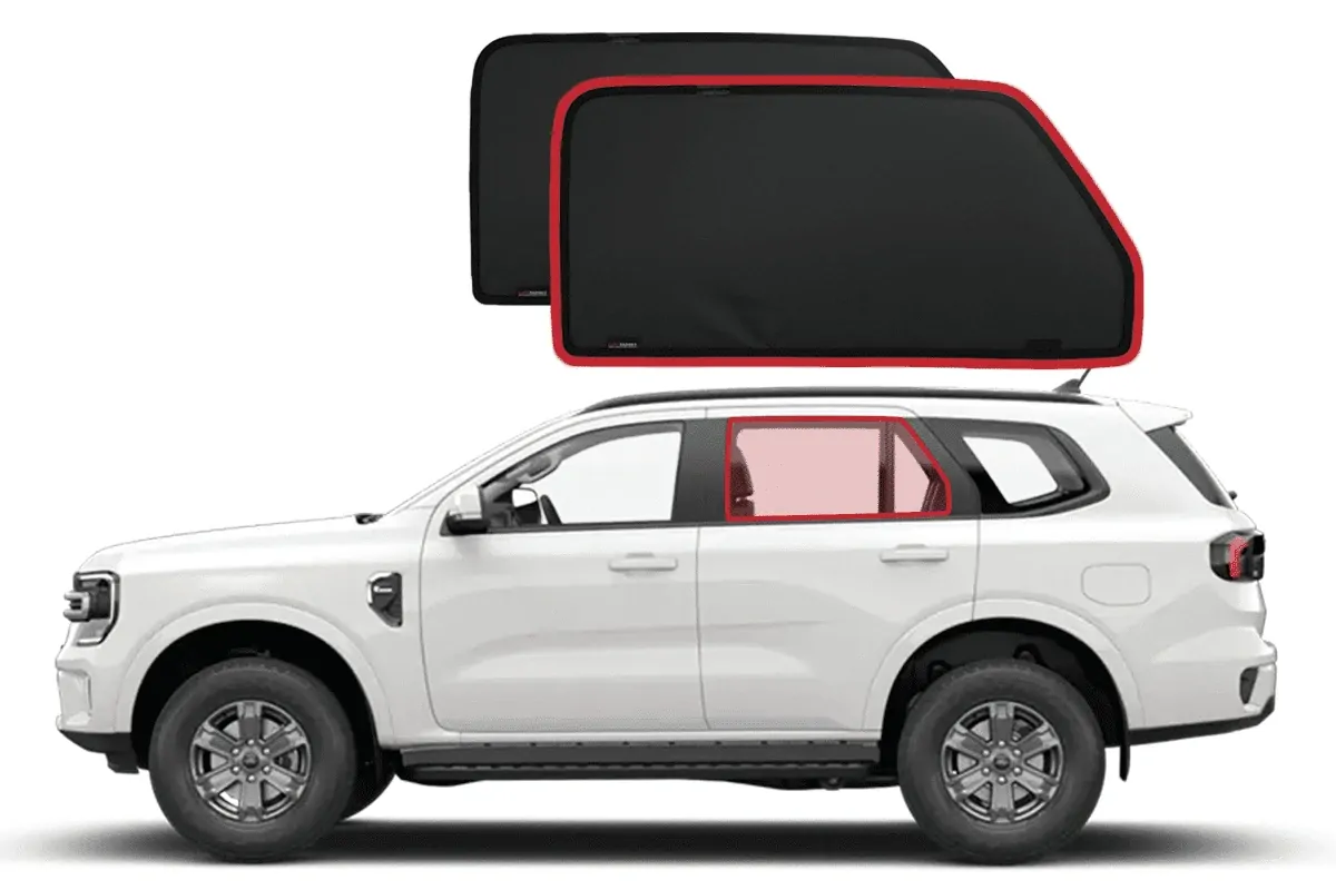 Ford Everest 3rd Generation Car Window Shades (U704; 2022-Present ...
