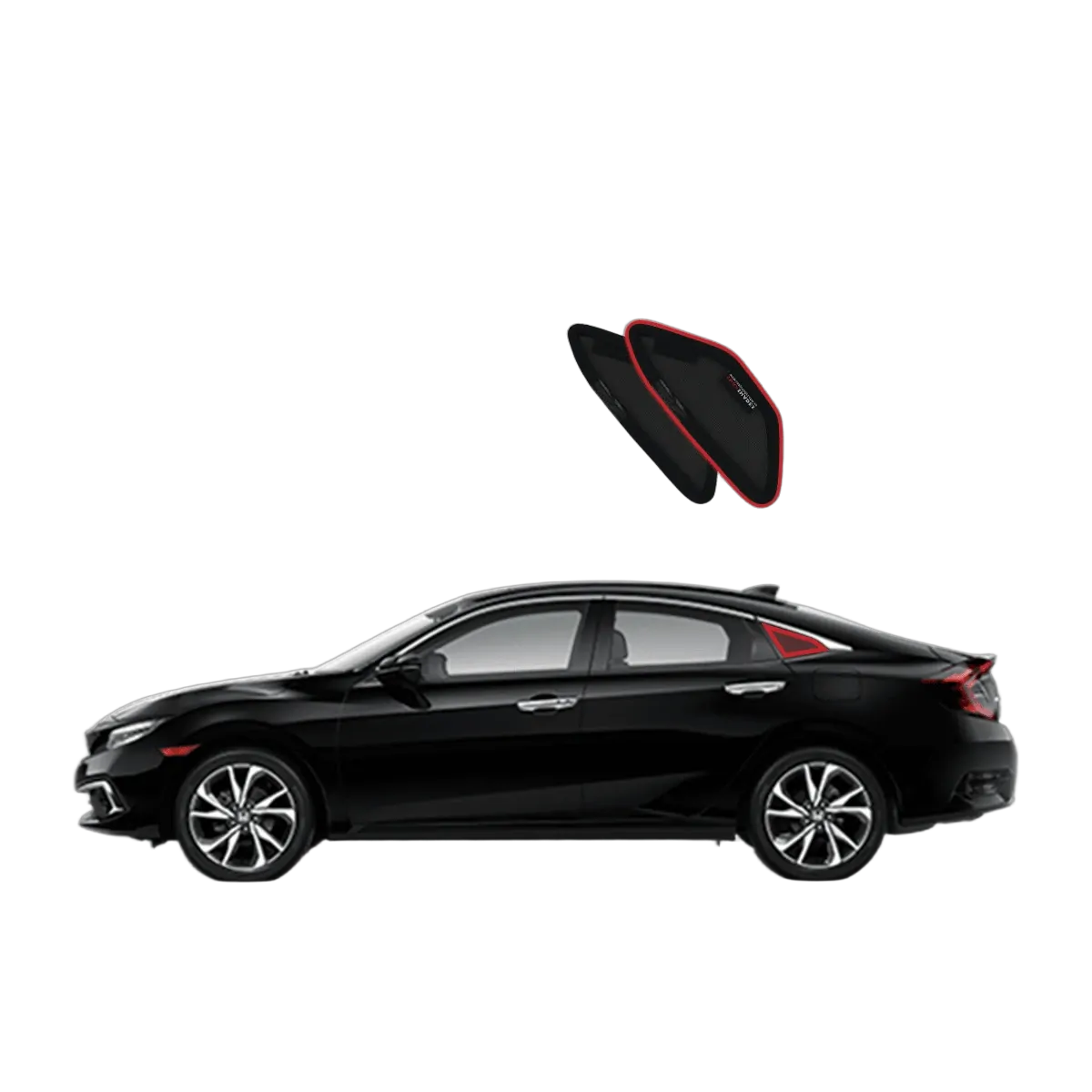Honda Civic Sedan 10th Generation Port Window Shades (2016-2022 ...