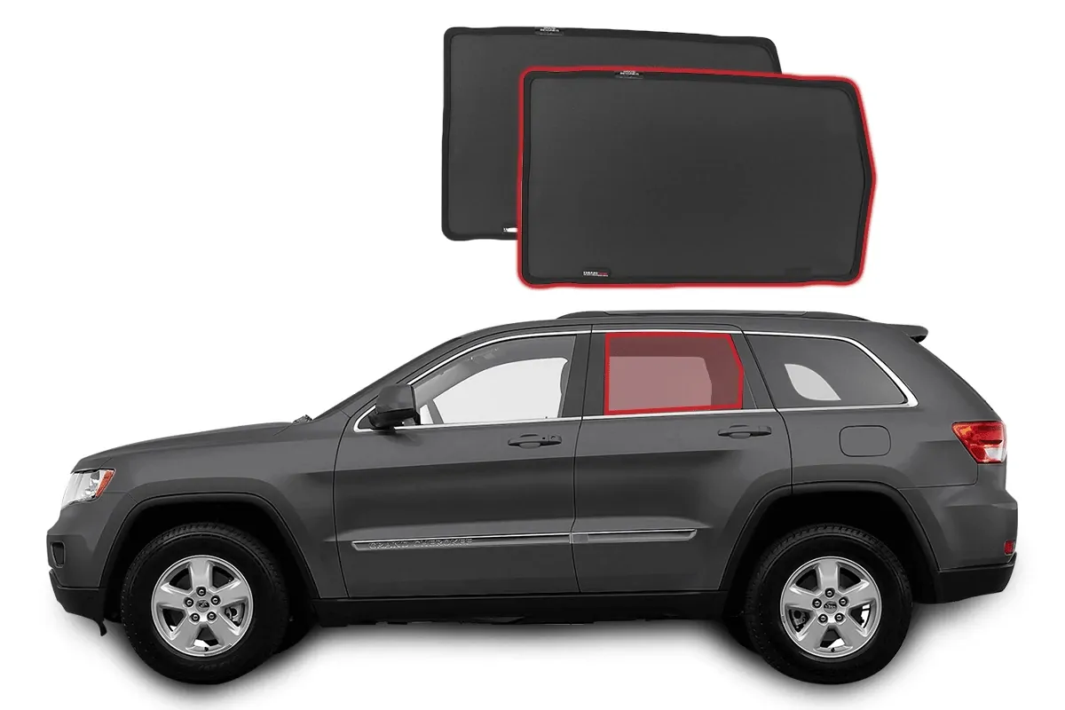 Jeep Grand Cherokee Car Window Shades (WK2; 2010-2022) | Outback Equipment