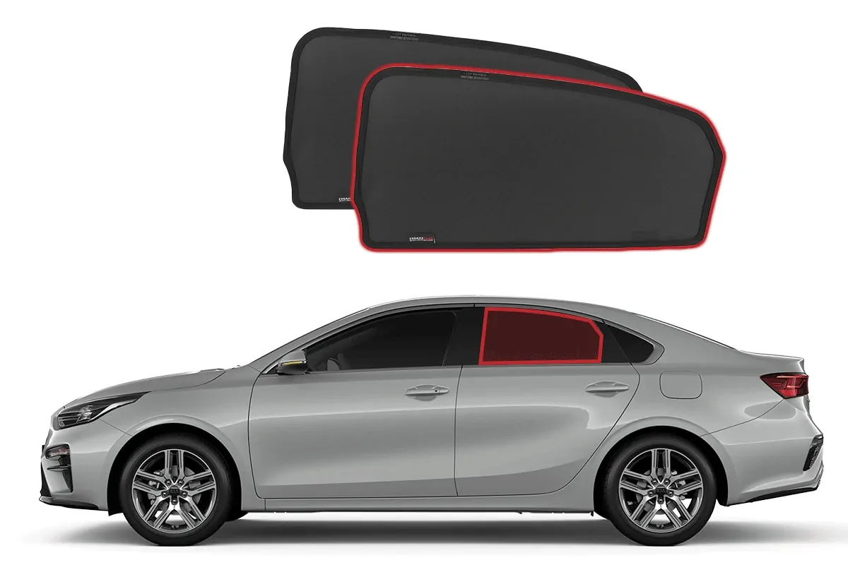 KIA Cerato/K3/Forte Sedan 4th Generation Car Window Shades (BD; 2018-Present) | Outback Equipment
