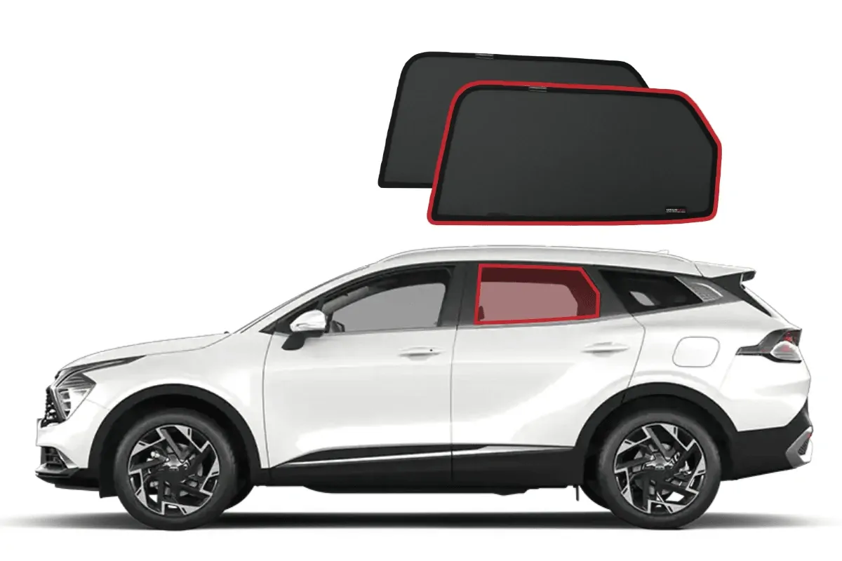 KIA Sportage 5th Generation Car Rear Window Shades (NQ5; 2021-Present) | Outback Equipment