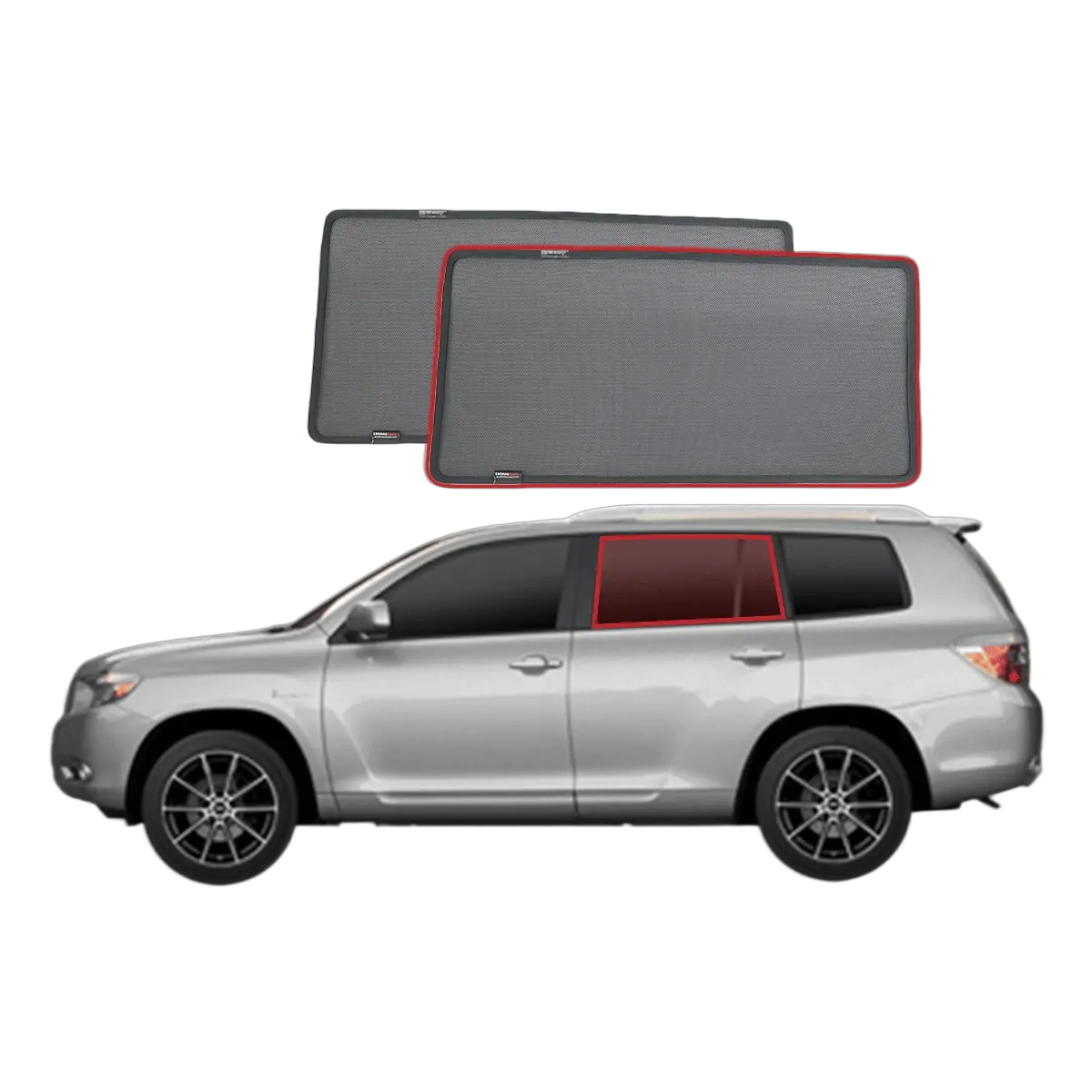 Toyota Kluger/Highlander 2nd Generation Car Window Shades (XU40; 2007 ...