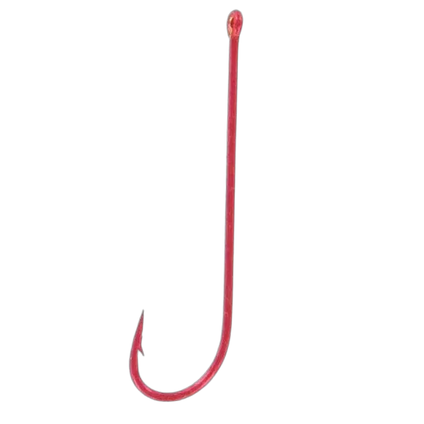 Shogun Chemically Sharpened Hook Red Long/S #6 Bag 10 | Outback Equipment