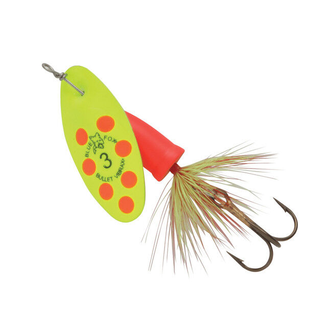 Blue Fox Bluefox Bulletfly 2 Chartreuse Fluorescent Red | Outback Equipment