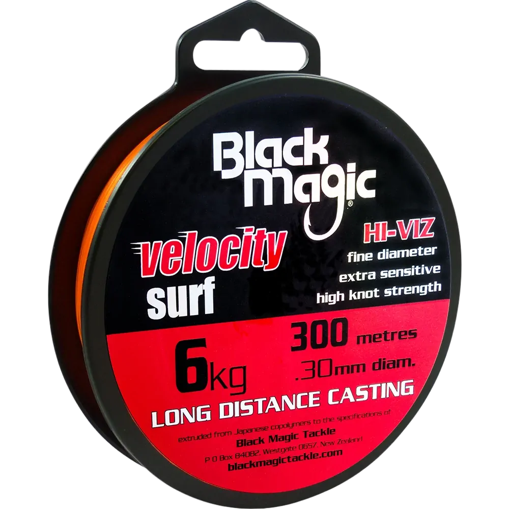Black Magic Velocity Surf 10KG - 600M | Outback Equipment