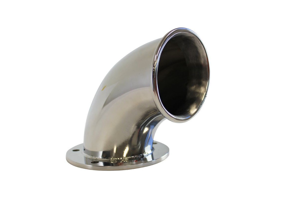 Viper Deluxe Cast 316 Stainless Steel Hawse Pipe - Round | Outback ...