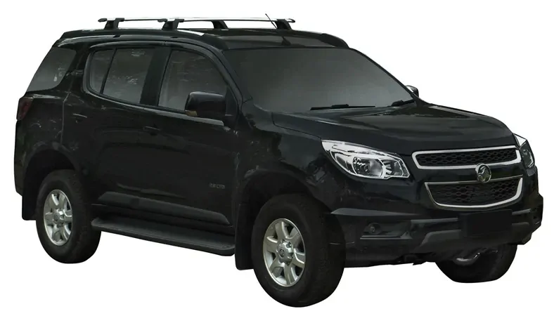Yakima ThruBar 120cm Silver Pair (S16Y) Holden Colorado 7 5dr SUV /2013-/2016 | Outback Equipment