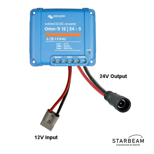 Victron Starlink Mini 12V to 30V DC Power Supply with Anderson Plug ...